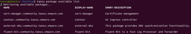 Running Tanzu Community Edition on a Linux VM - Simple Walkthrough for ...