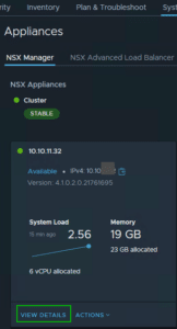 NSX Manager - Changing Certificates